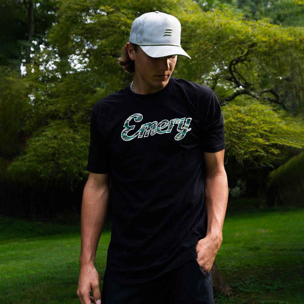 Emery Script Long Body Tee – Emery Glove Co.